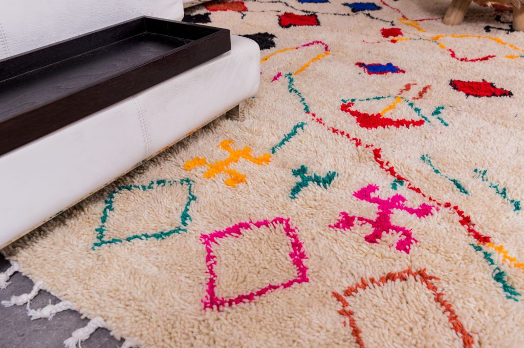 Alana Wool Moroccan Azilal Rug | Adamas Lux